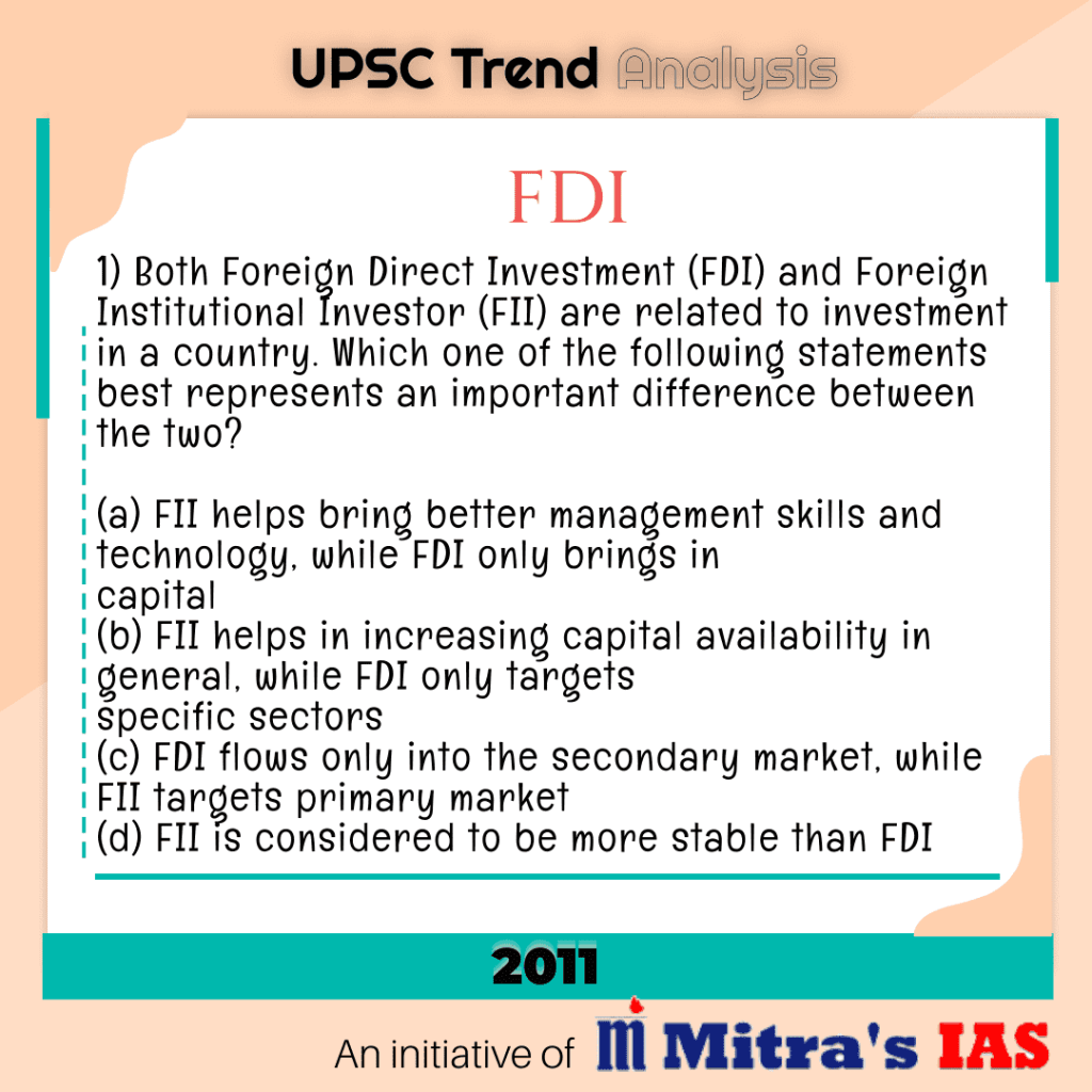 PT Trend Analysis - FDI